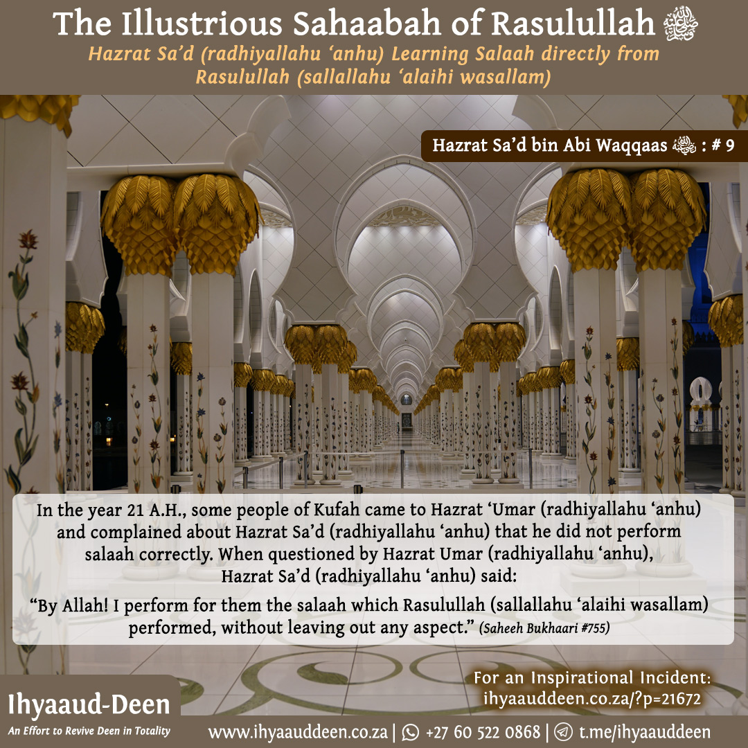 The Illustrious Sahaabah – The Illustrious Sahaabah of Rasulullah ...